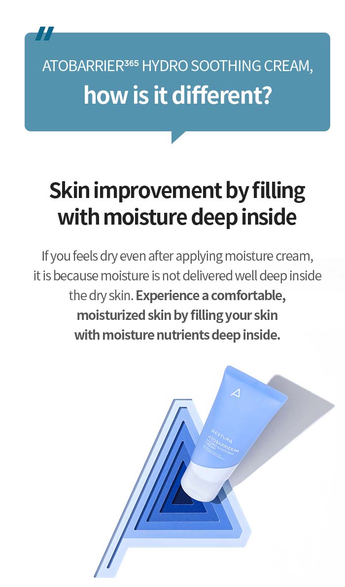 AESTURA ATOBARRIER365 Hydro Soothing Cream with Ceramide | Lightweight ...
