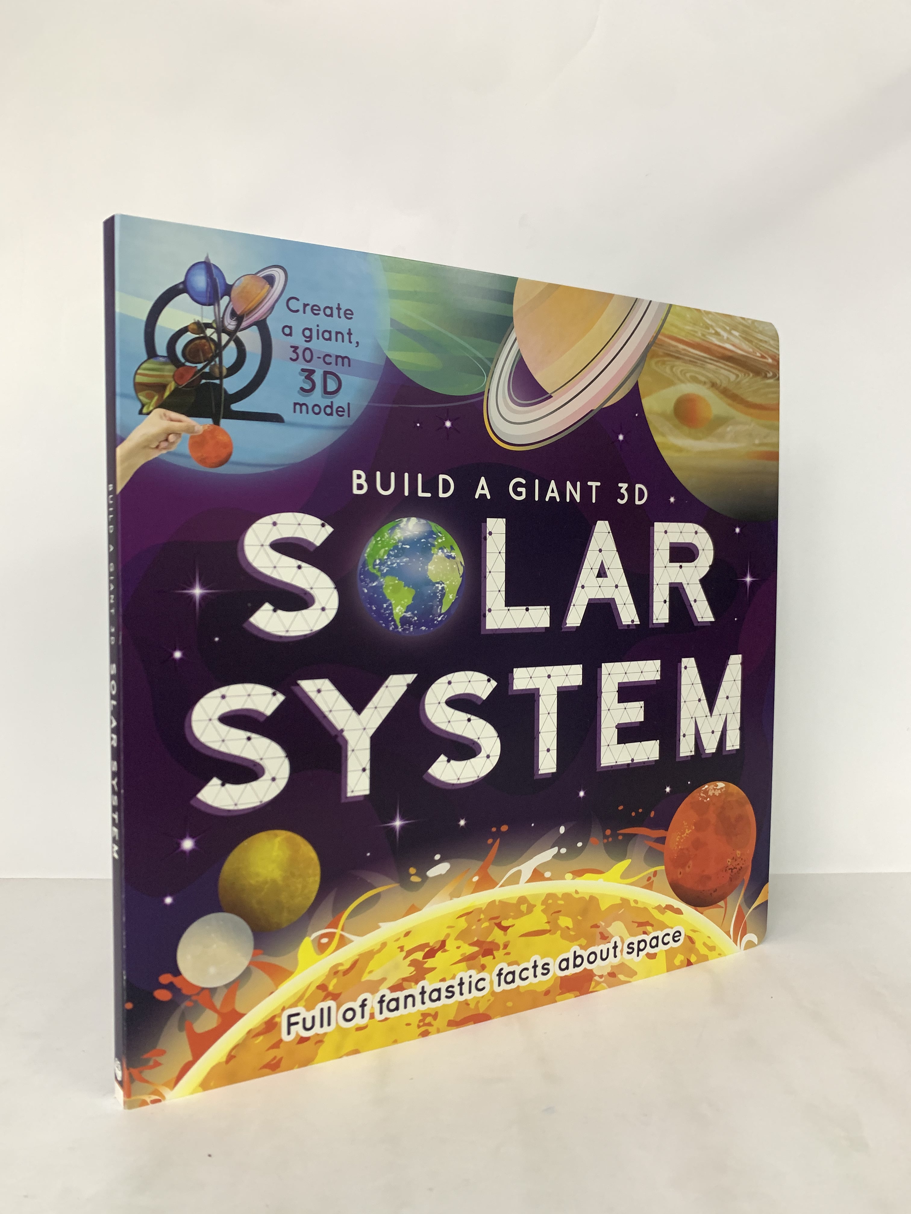 Solar System Giant 3D Model & Book For Kids To Learn About Space ...