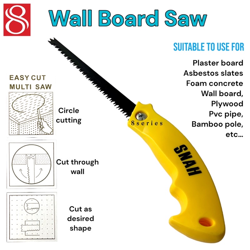 ( Ready Stock) wall board saw , ceiling saw , wood saw , partition wall ...
