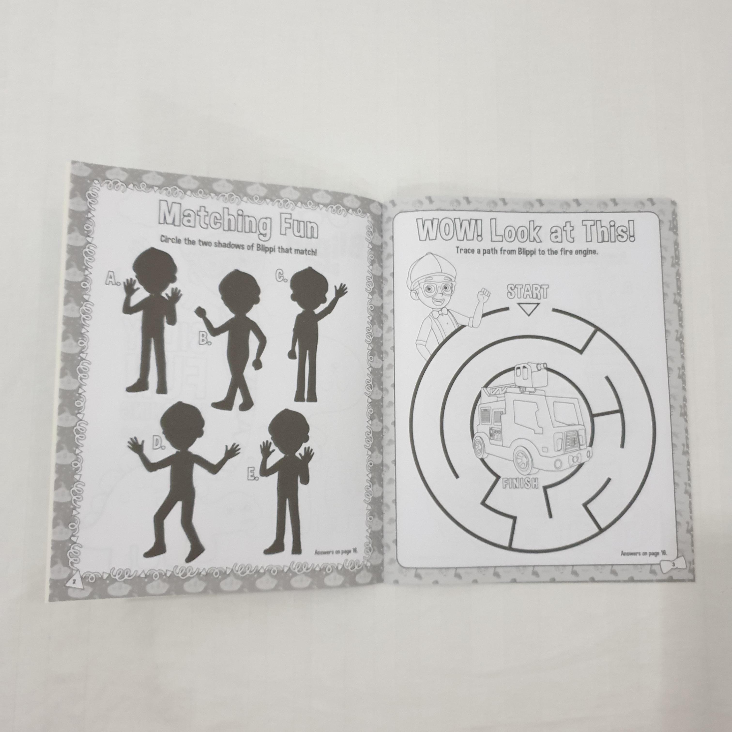 Blippi Activity Case Book Gift Set with 4 Colouring & Activity Books ...