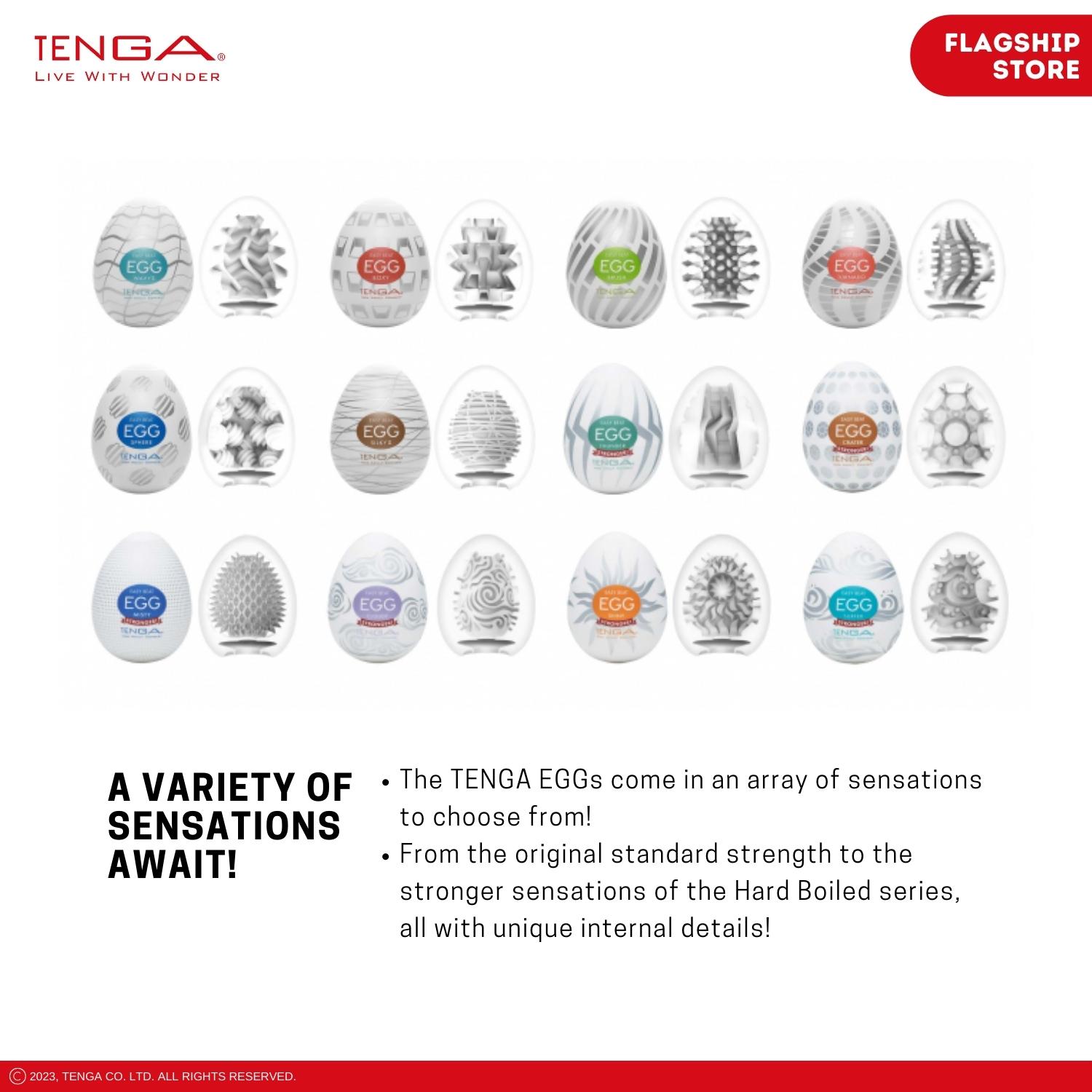 Tenga Egg Standard Series Bundle Set Pocket Size Adult Regular ...