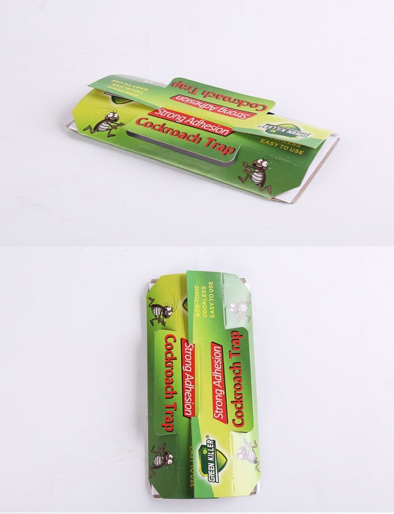 🇸🇬[SG Stock] 10pcs/Box Cockroach Trap Sticker Glue Sticky Catcher ...