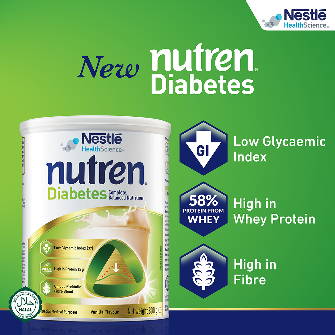 [Bundle] Nestle Nutren Diabetes Powder 800g | Shopee Singapore