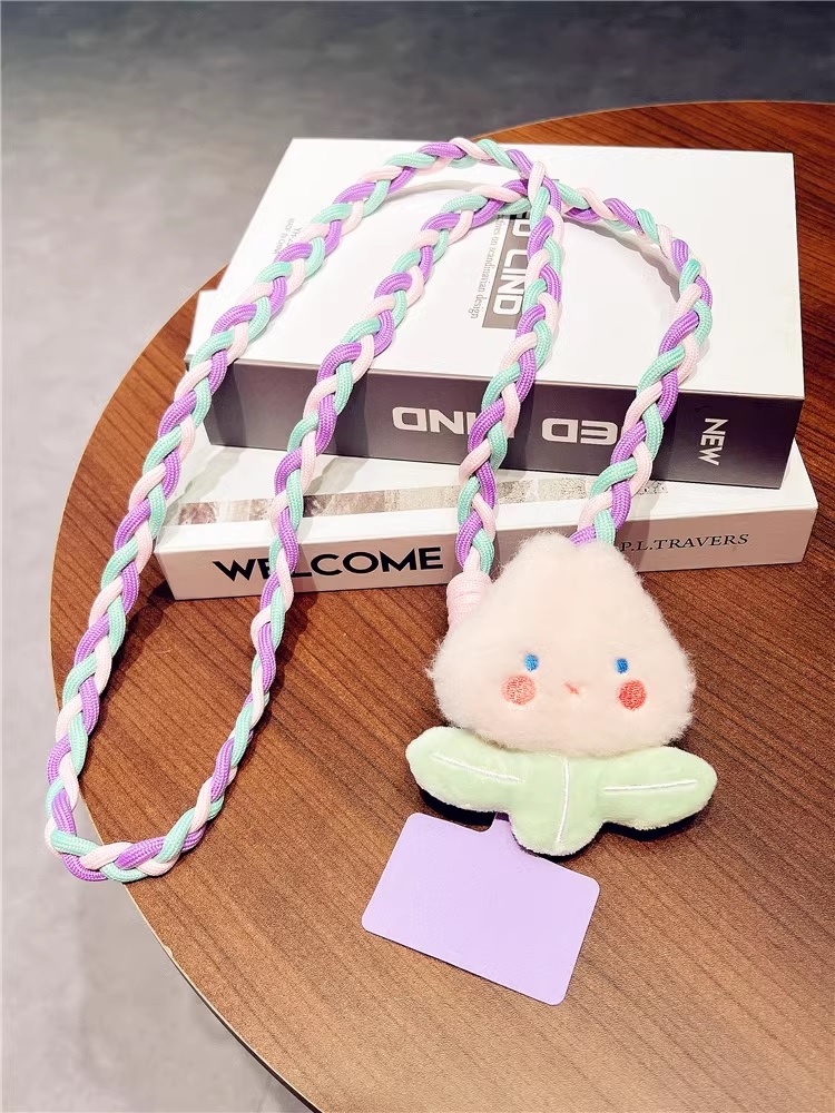 🌸SG SELLER🌸 Plush Toy Thick Handphone Crossbody Sling| Lanyard ...