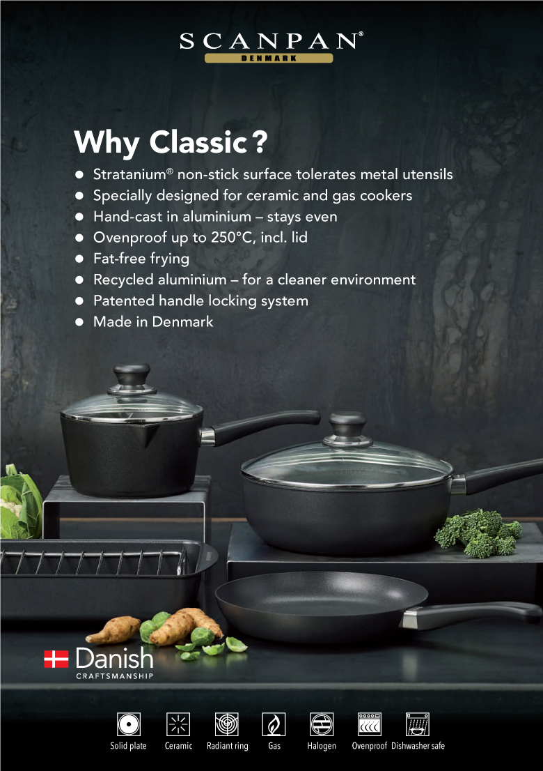 SCANPAN Classic 24cm/2L Sauté Pan (Sleeve) | Shopee Singapore