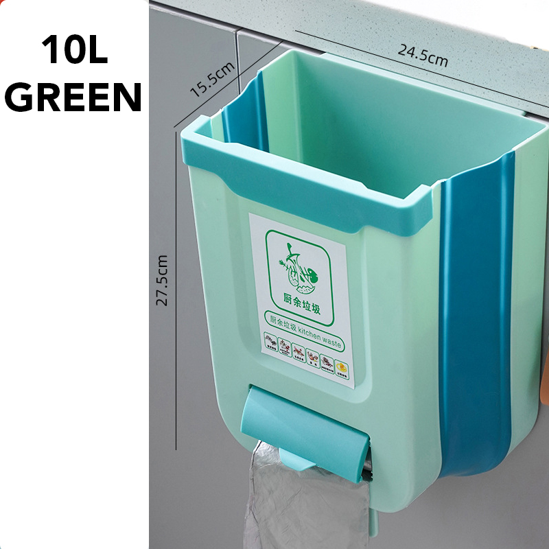 Foldable Hanging Trash Bin Collapsible Creative Dustbin Space Saving ...