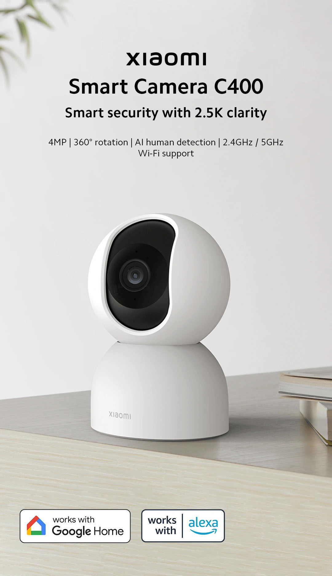 Xiaomi Mi Smart Home Security Camera C201/C302/C400/C500/C701 Single ...