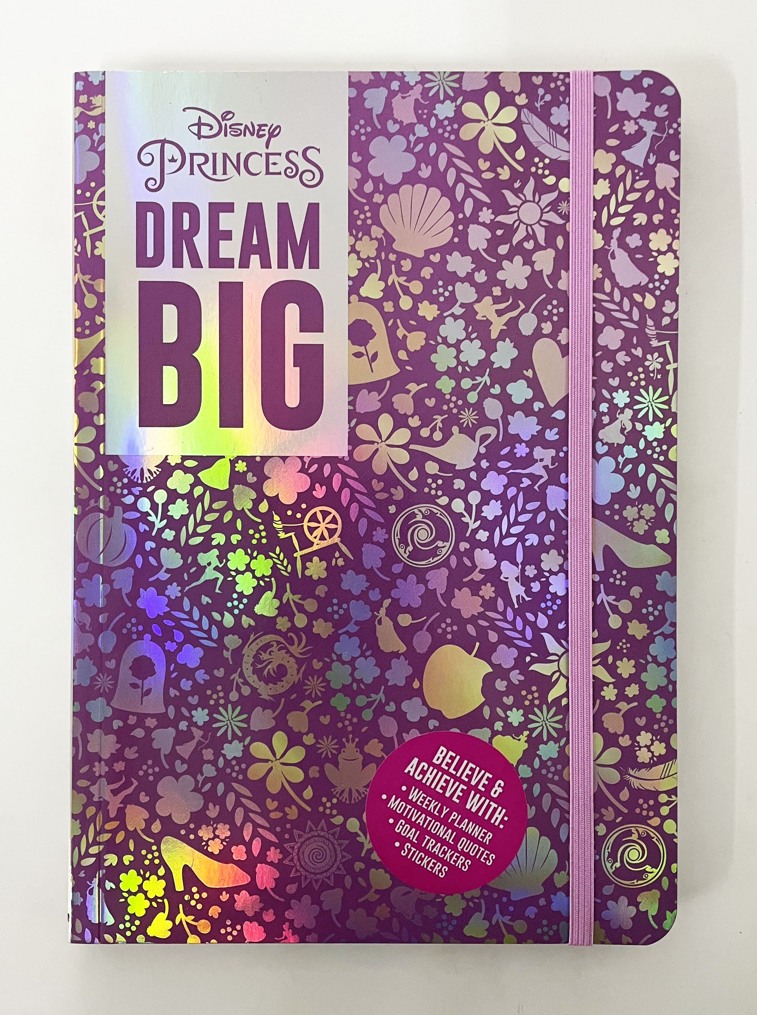 Disney Princess Illustrated Dream Big Journal with Weekly Planner For ...