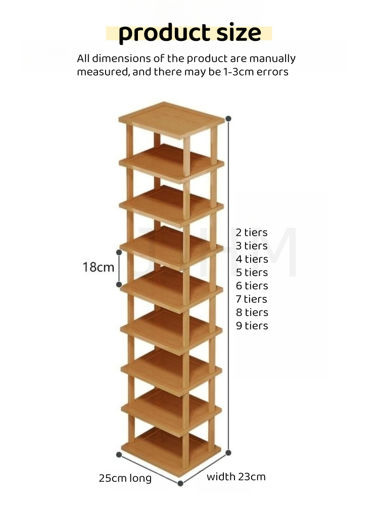 DIY Stackable Shoe Rack Multi-Layer Storage Free Combination Outdoor ...