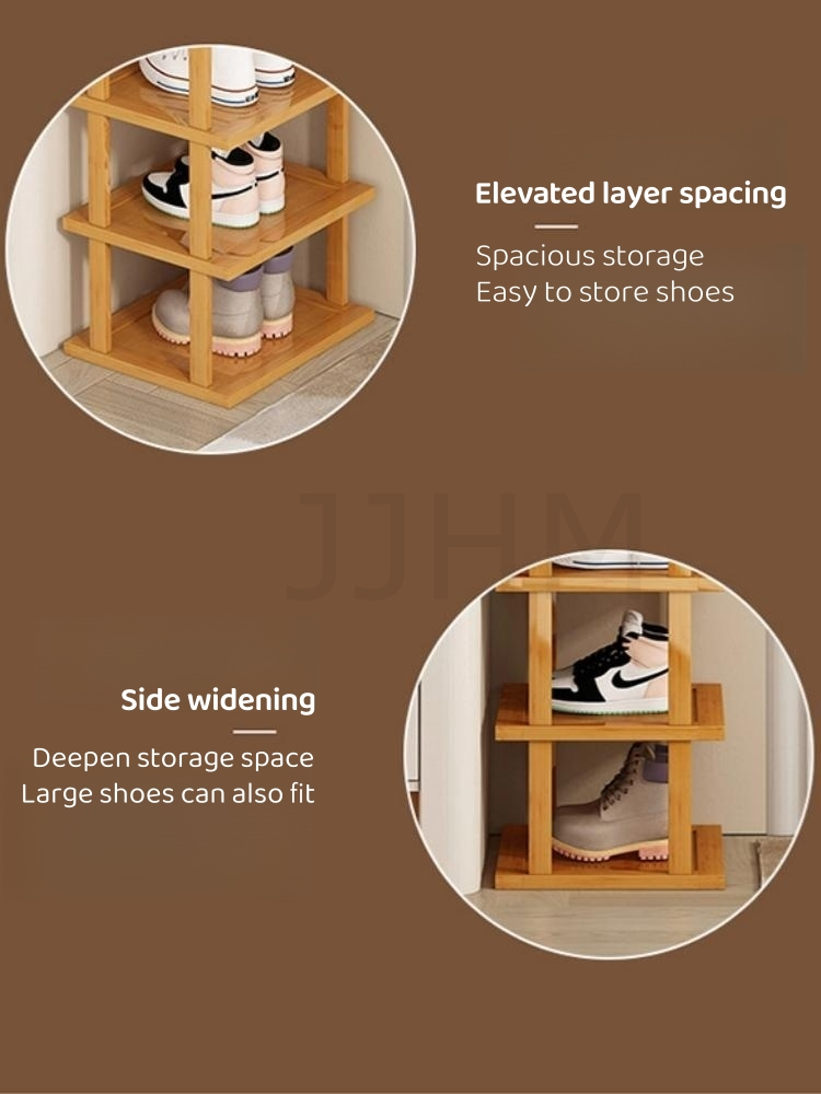 DIY Stackable Shoe Rack Multi-Layer Storage Free Combination Outdoor ...