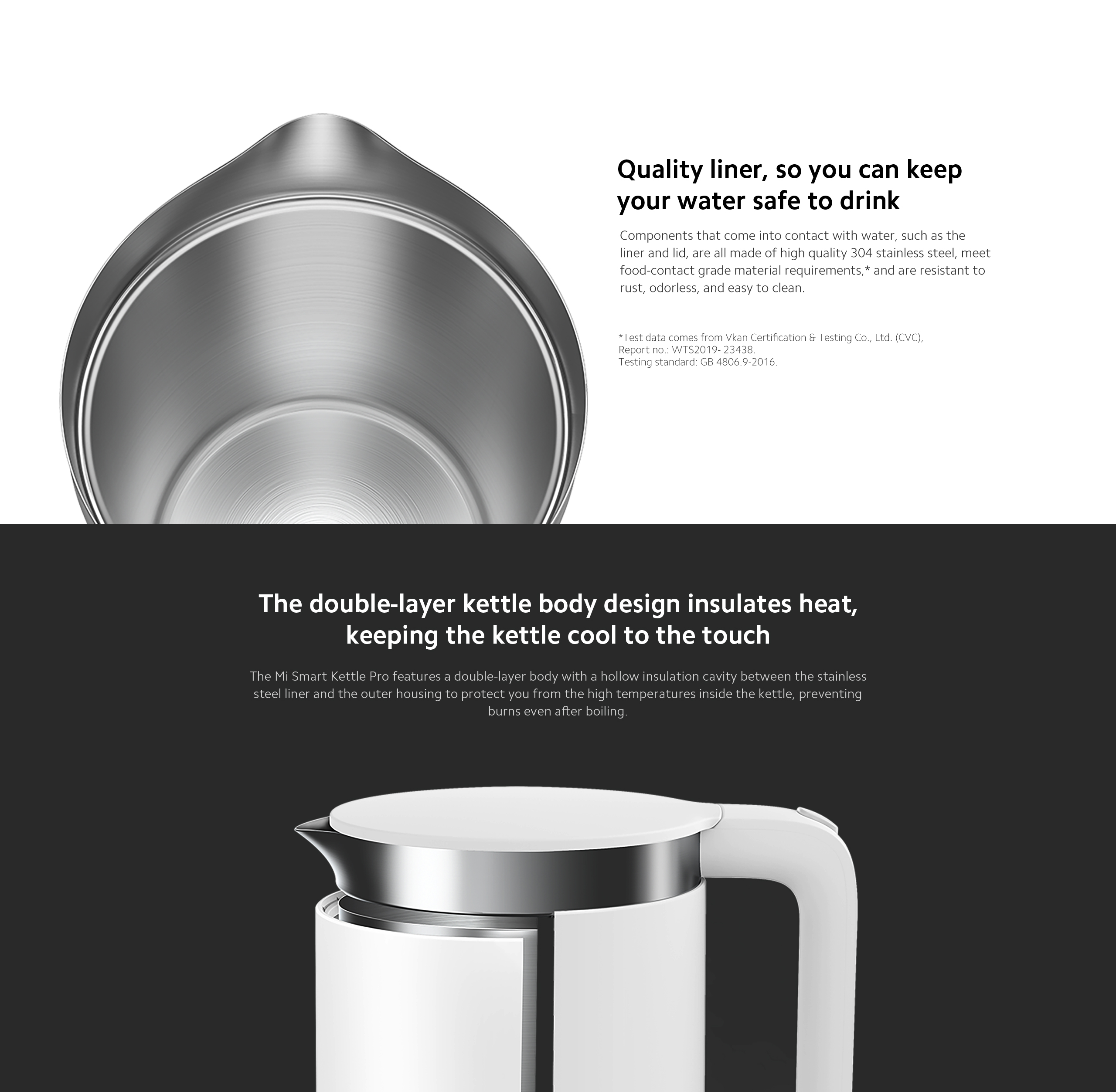 Xiaomi Mi Smart Kettle Pro | Shopee Singapore