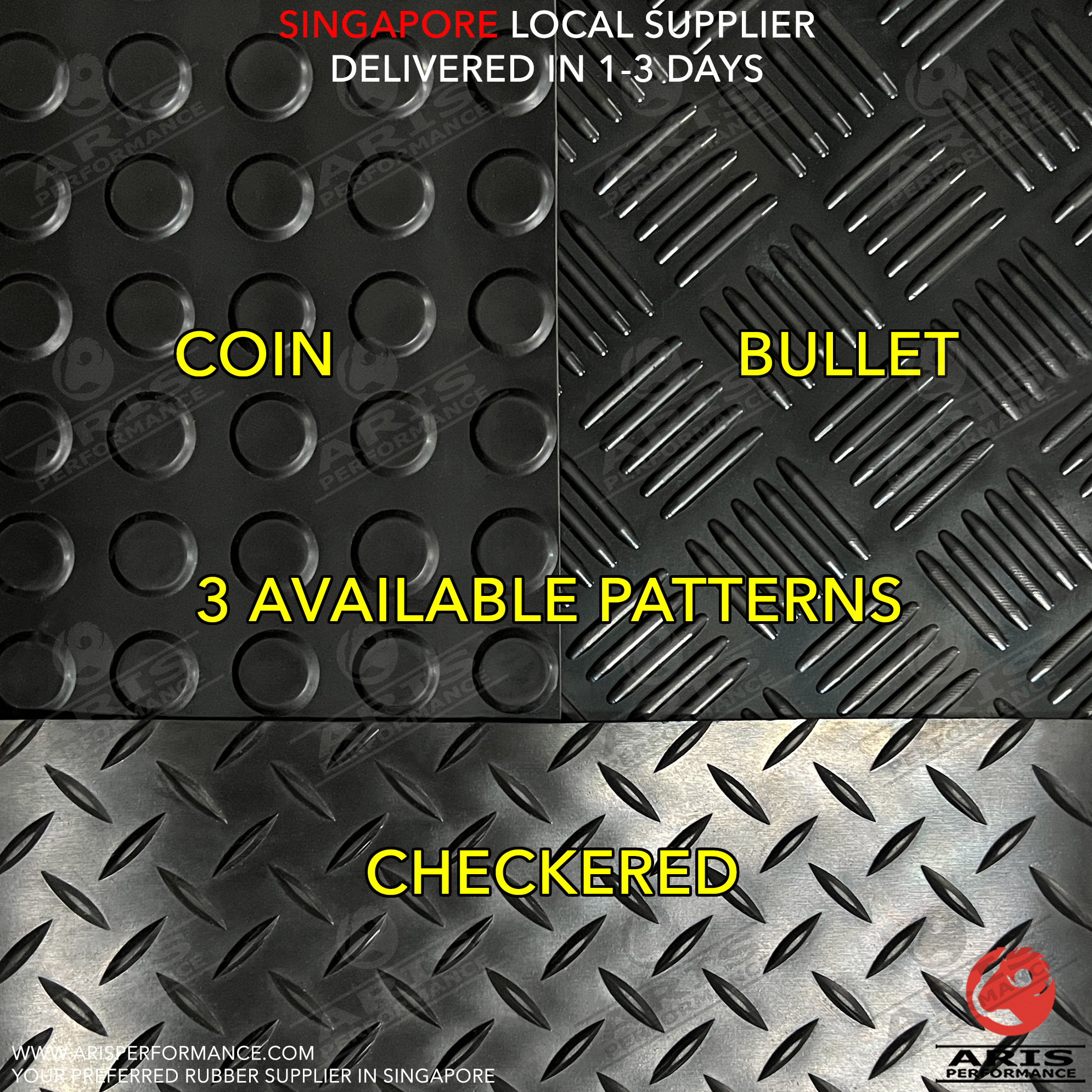 Van Lorry Cargo Mat, Car Boot Mat, Anti Slip Waterproof Rubber Mat For ...