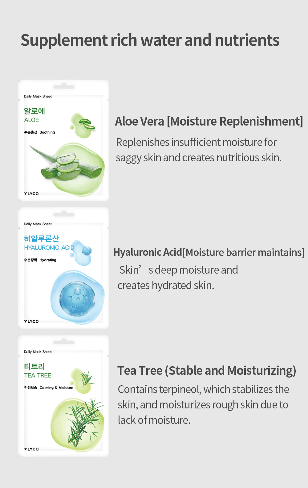 VELYCO Daily Essential Mask - HYALURONIC ACID (60 Pieces) | Shopee ...