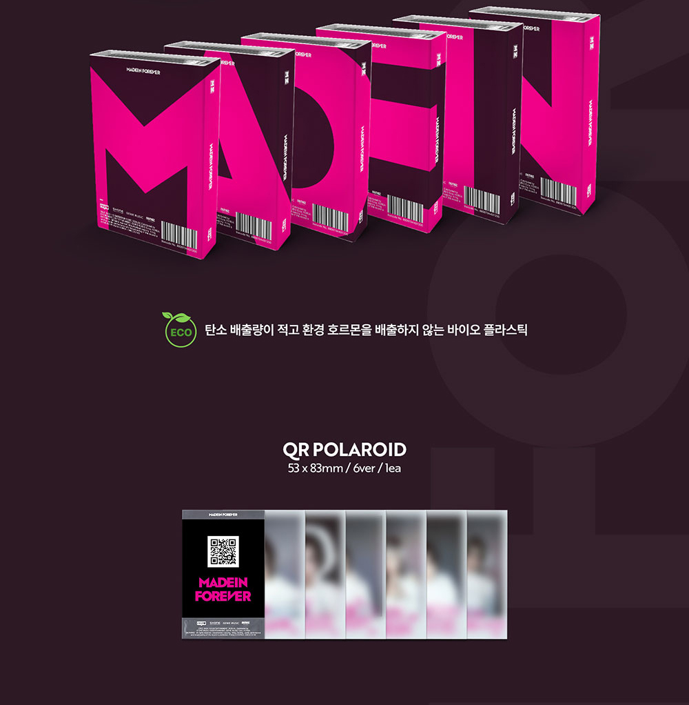 [6 SET] (NEMO ALBUM ver.) MADEIN [MADEIN FOREVER] ALBUM (17th Feb.2025 ...