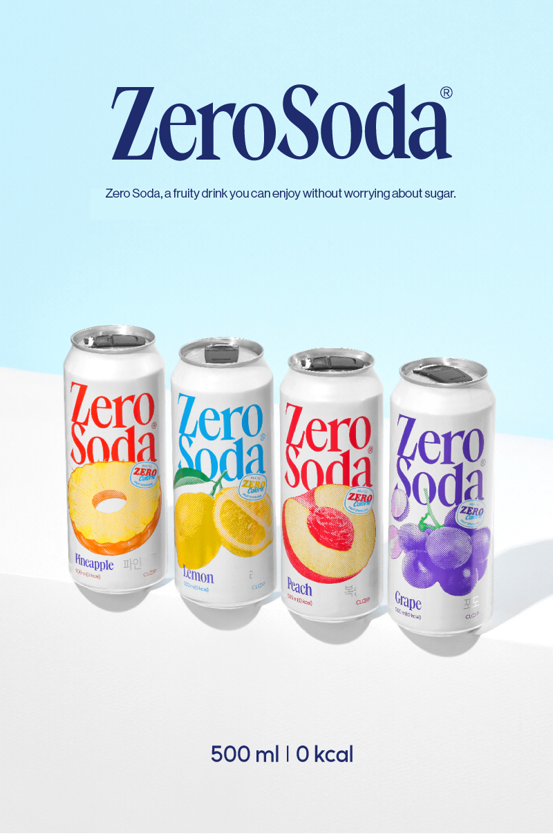 Cloop Zero Soda | Korea 0 Calories | 0g Sugar | 0 Colouring | Soft ...