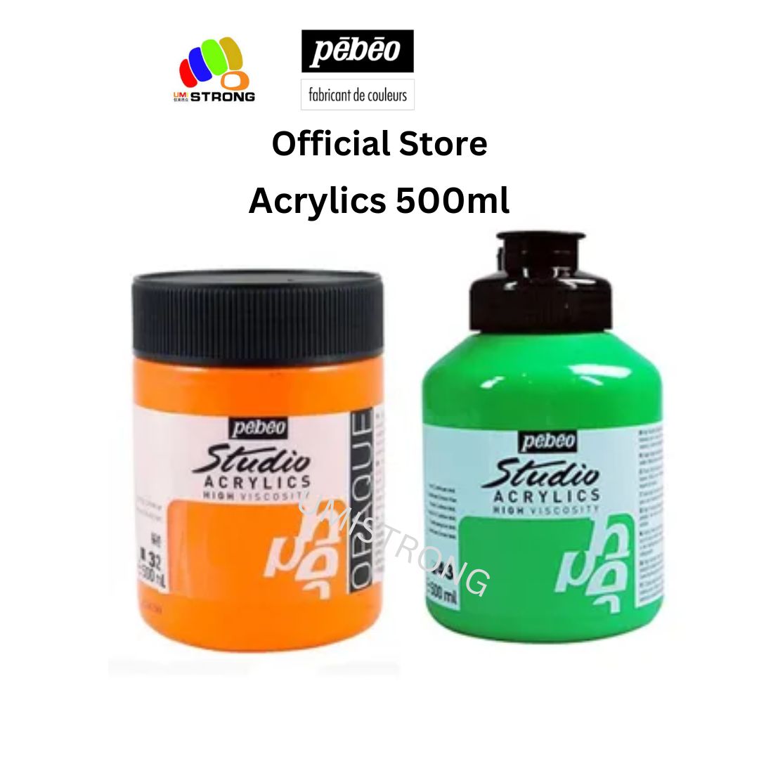 Pébéo - Acrylic Fine Studio Acrylics 500ml | Shopee Singapore
