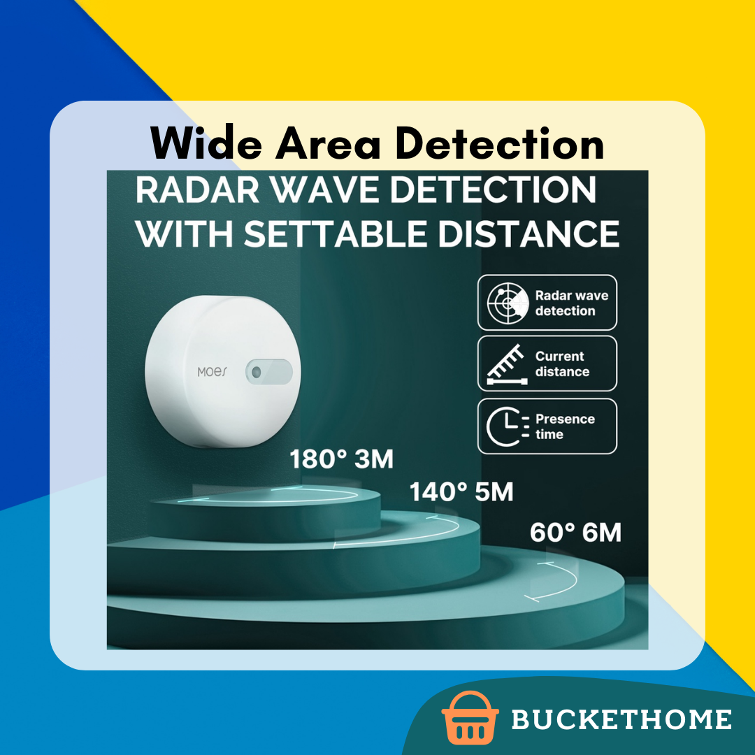 [SG Seller] Smart Human Presence Sensor Radar Wave Detection Upgraded ...