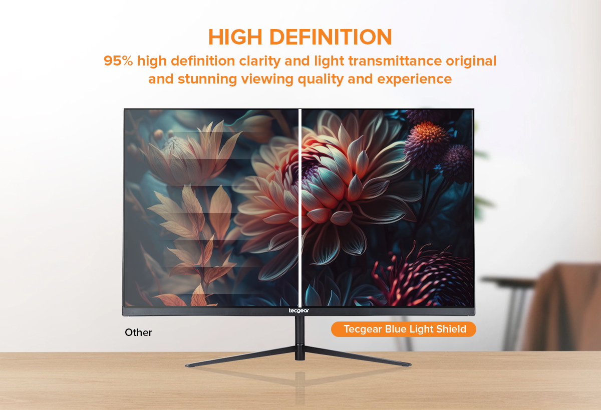 [Bulk Pack] Monitor Anti Blue Light Screen Protector, Anti Glare Screen ...