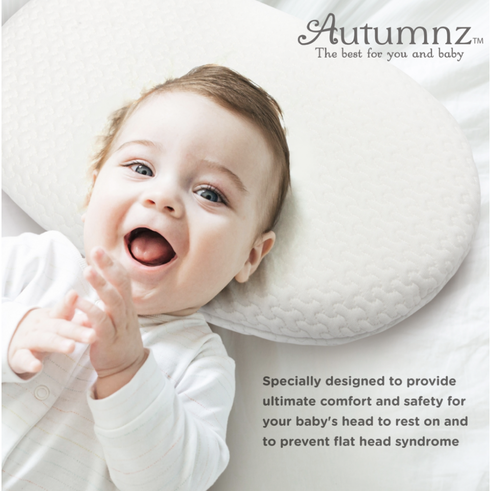 Autumnz Baby Newborn Memory Foam Dimple Pillow *Prevent Flat head ...