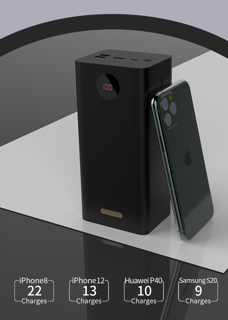 Romoss PEA60 60000Mah Pd22.5W Type-C Two-Way Super Fast Charging Qc 3.0 High Capacity Powerbank ...