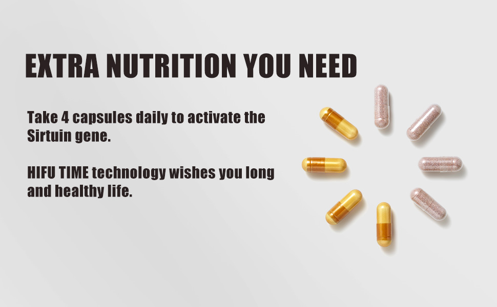 Limited to 1 piece per person Japan HIFU TIME scientific longevity gene ...