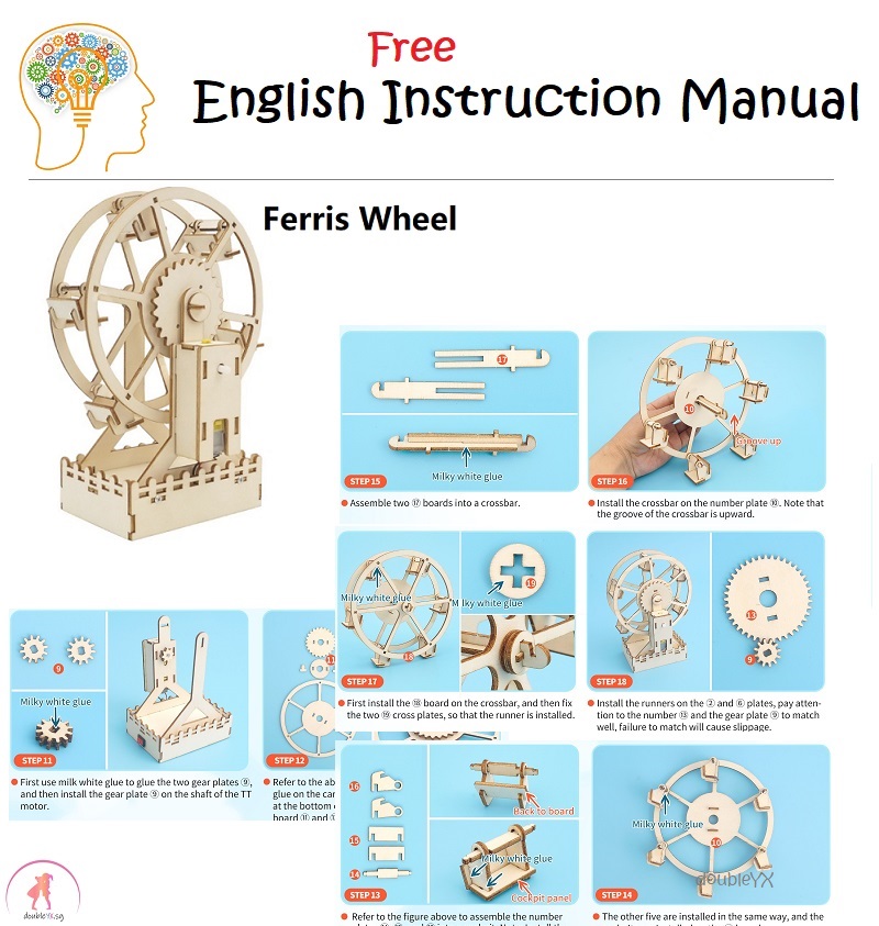 Ferris Wheel DIY STEM Toys - Kids Educational Science Toy - Toys for ...