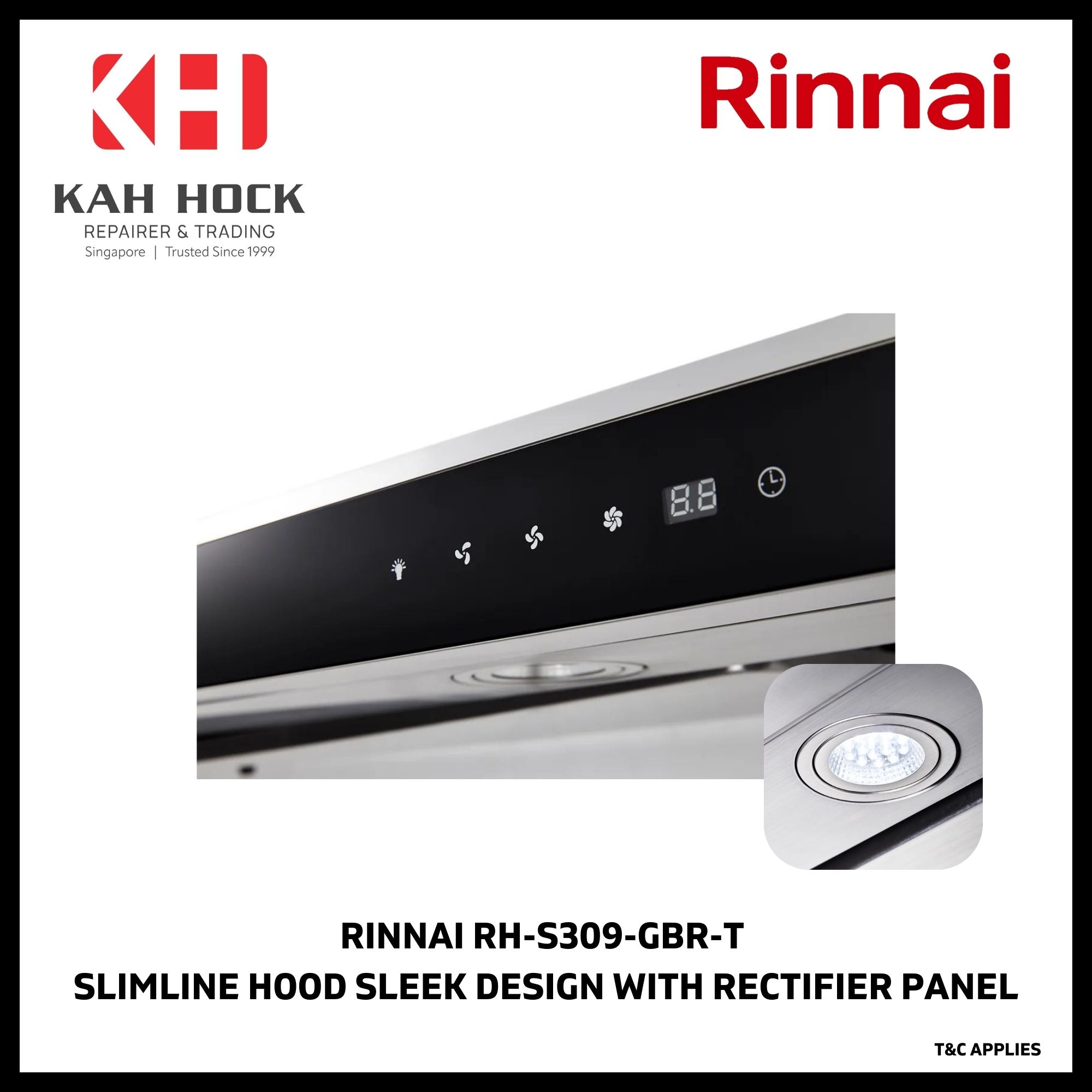 𝐑𝐈𝐍𝐍𝐀𝐈 𝐑𝐇-𝐒𝟑𝟎𝟗-𝐆𝐁𝐑-𝐓 𝐒𝐋𝐈𝐌𝐋𝐈𝐍𝐄 𝐇𝐎𝐎𝐃 - 2 YEARS WARRANTY + 𝐅𝐑𝐄𝐄 𝐃𝐄𝐋𝐈𝐕𝐄𝐑𝐘 *INSTALLATION AVAILABLE ...