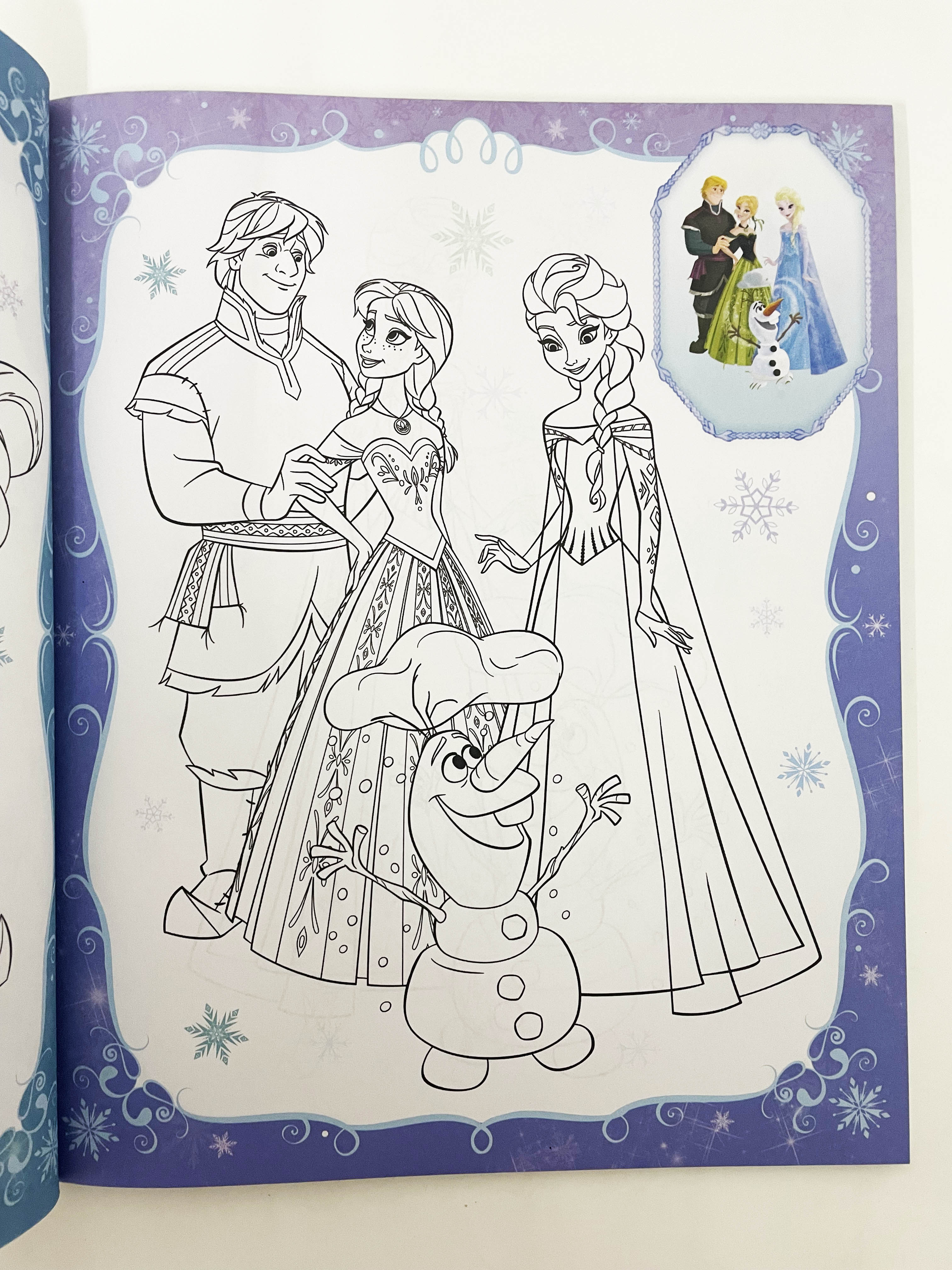 Disney Frozen Ultimate Colouring Book With 72 Pages For Kids to Color ...