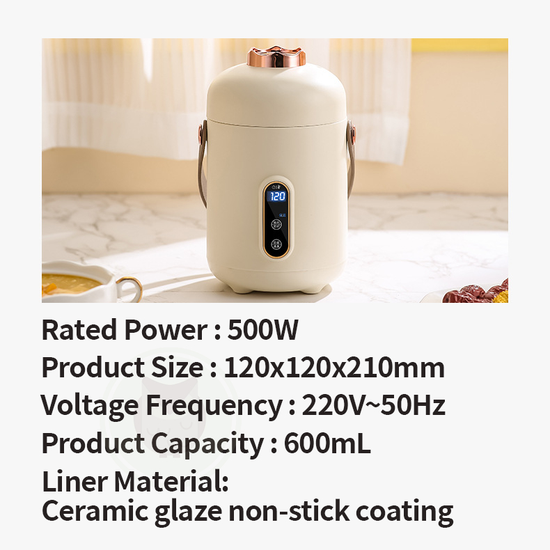 [Ready Stock]Electric Stew Pot Mini Rice Cooker Multifunction Portable ...