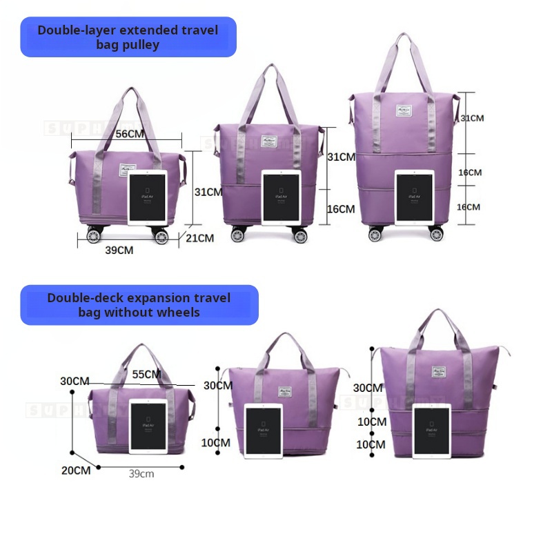 💖SG local stock 💖Travel bag with wheels/Travel bagpack/Luggage bag ...