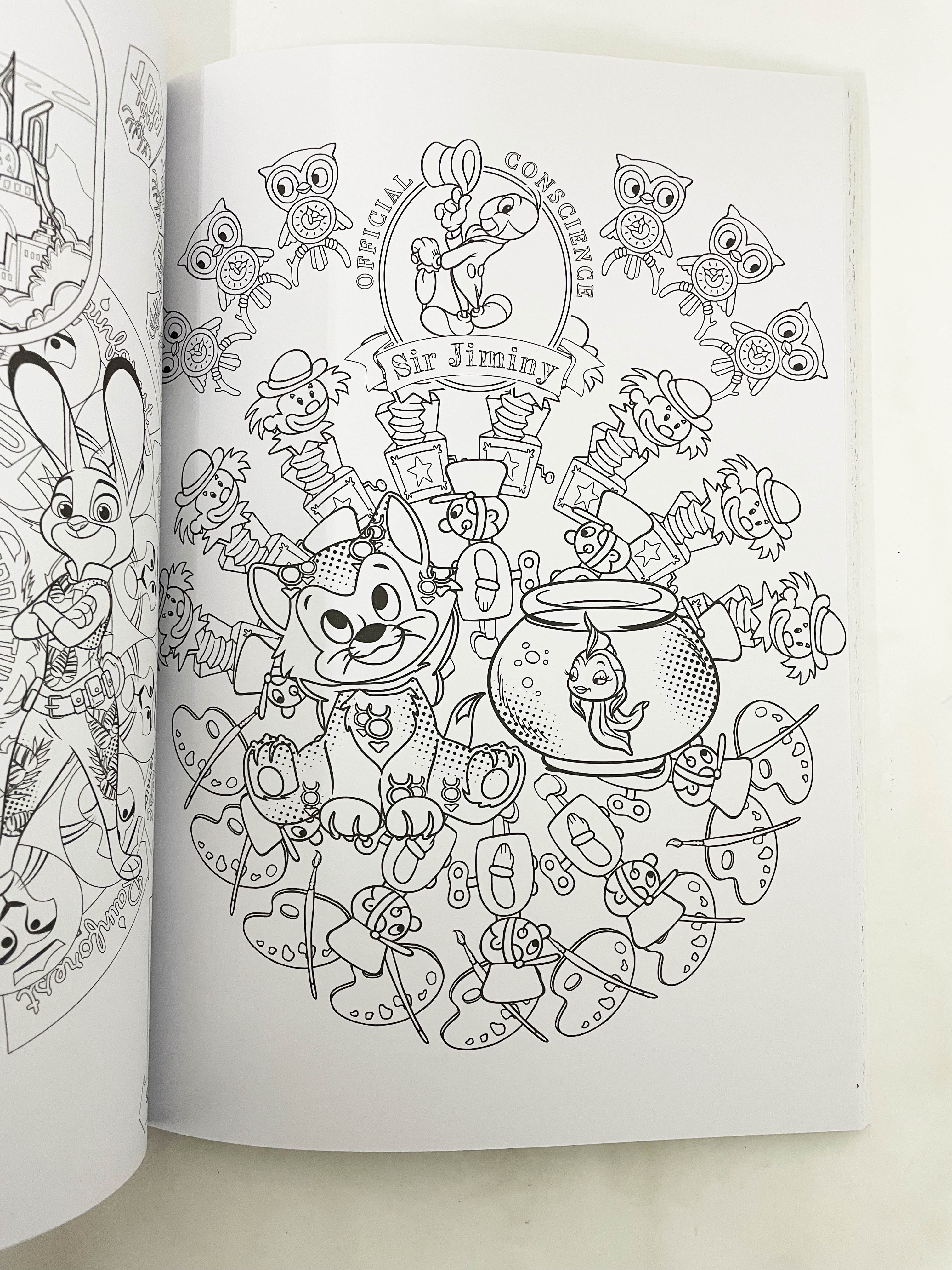 Disney Friendship Colouring Book For Kids & Adults to Color with Thick ...