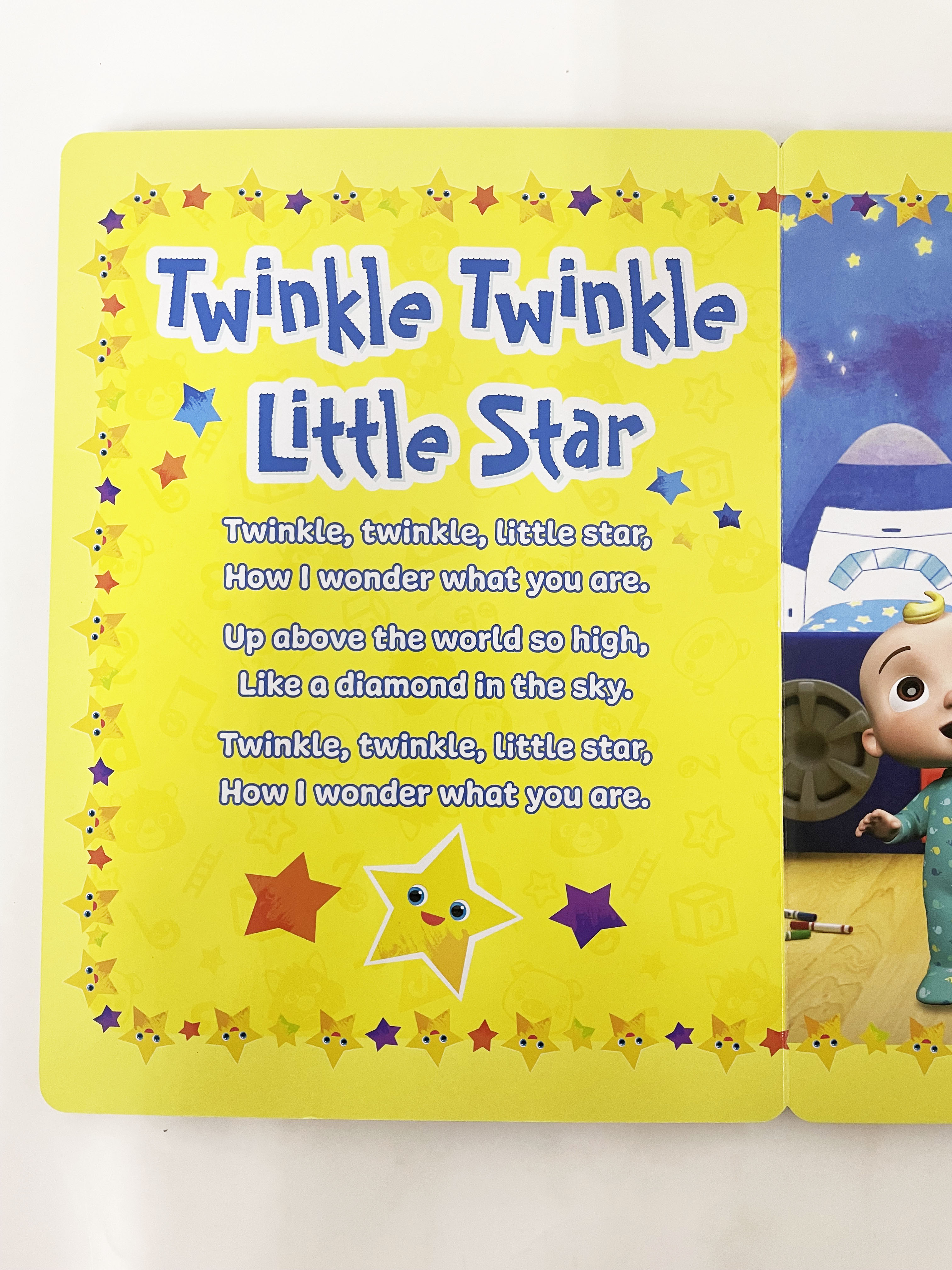 Cocomelon First Nursery Rhymes Sound Book For Kids With 10 Buttons ...