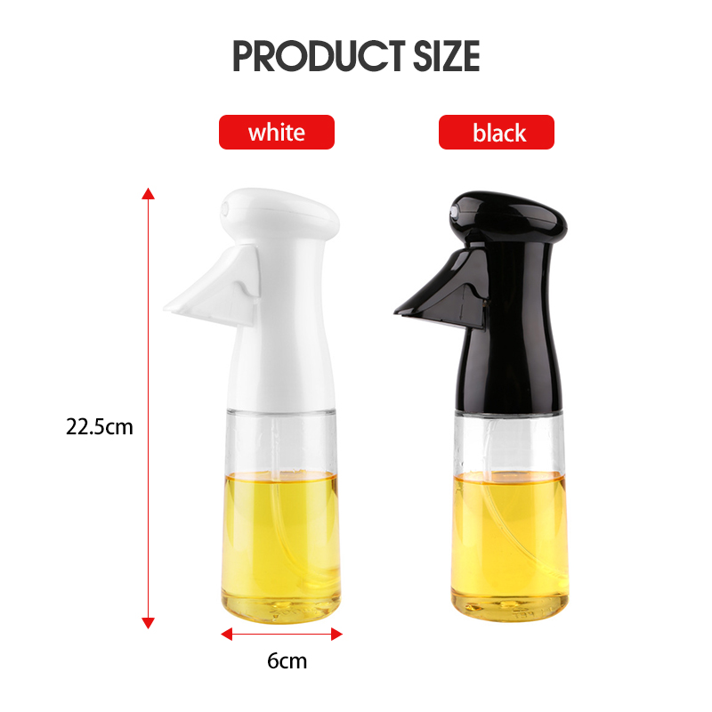 Kitchen Cooking Oil Spray Bottle 200ml Oil Bottle Kitchen Oil Spray ...
