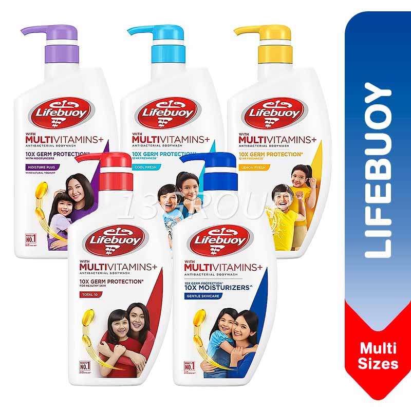 Lifebuoy Anti-Bacterial Body Wash, 900ml/950ml | Shopee Singapore
