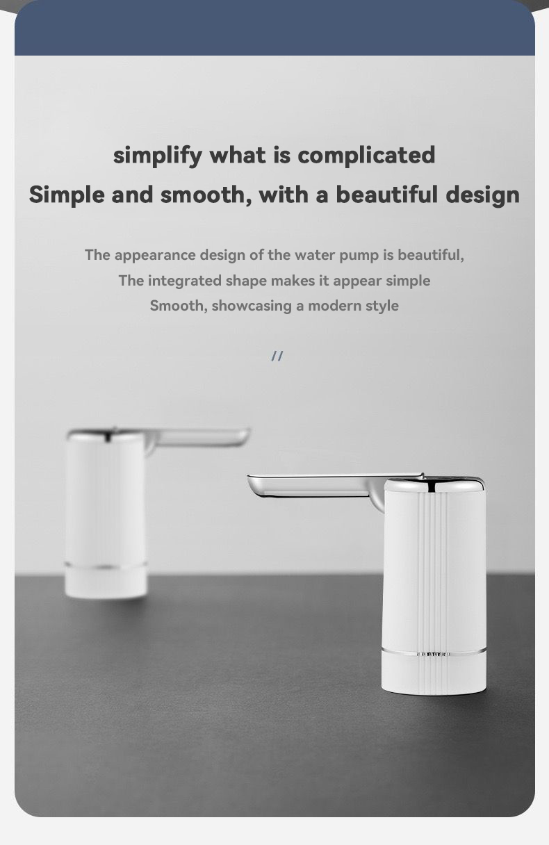 Portable Electric Water Dispenser Pump Automatic 3 Speed USB ...