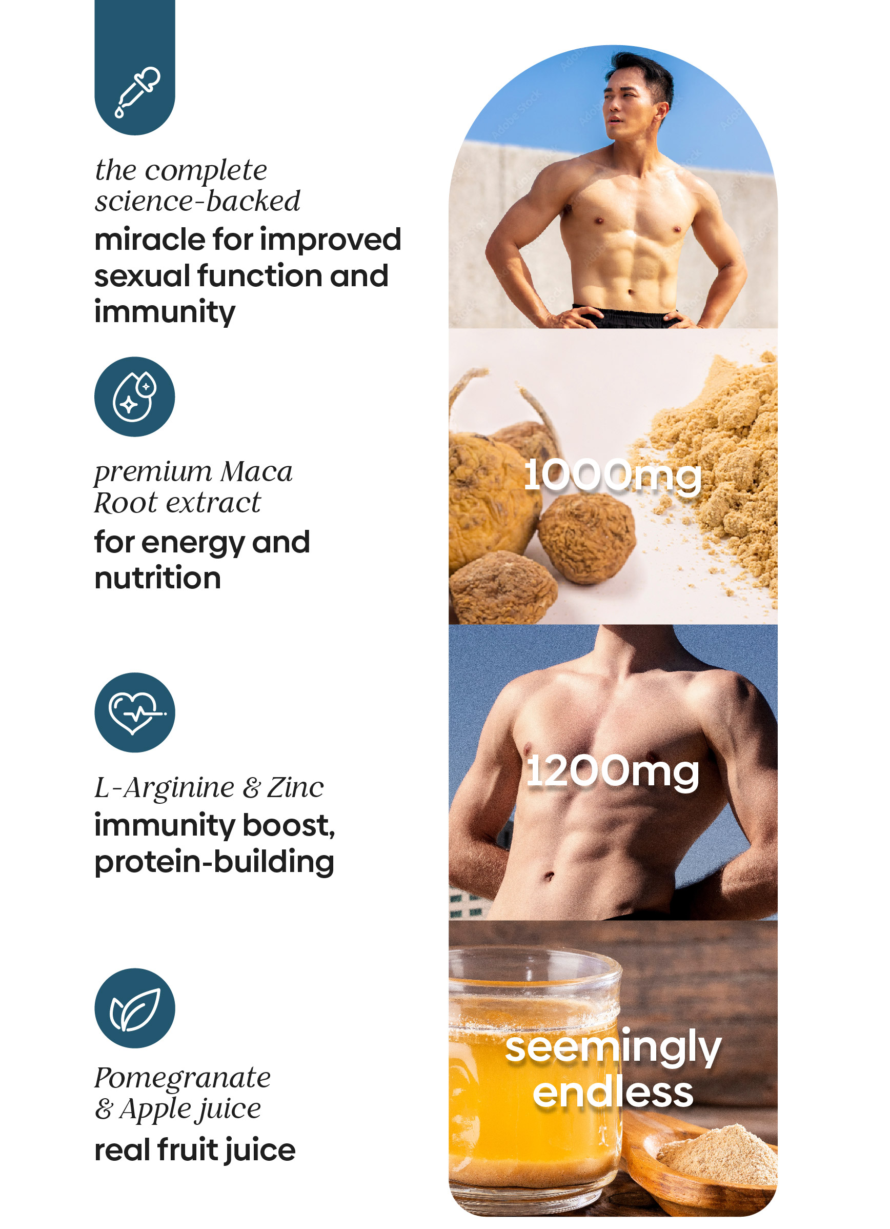 Purest Co Maca Ashwa Powerjuice (Energy, Stamina & Libido) | Shopee ...