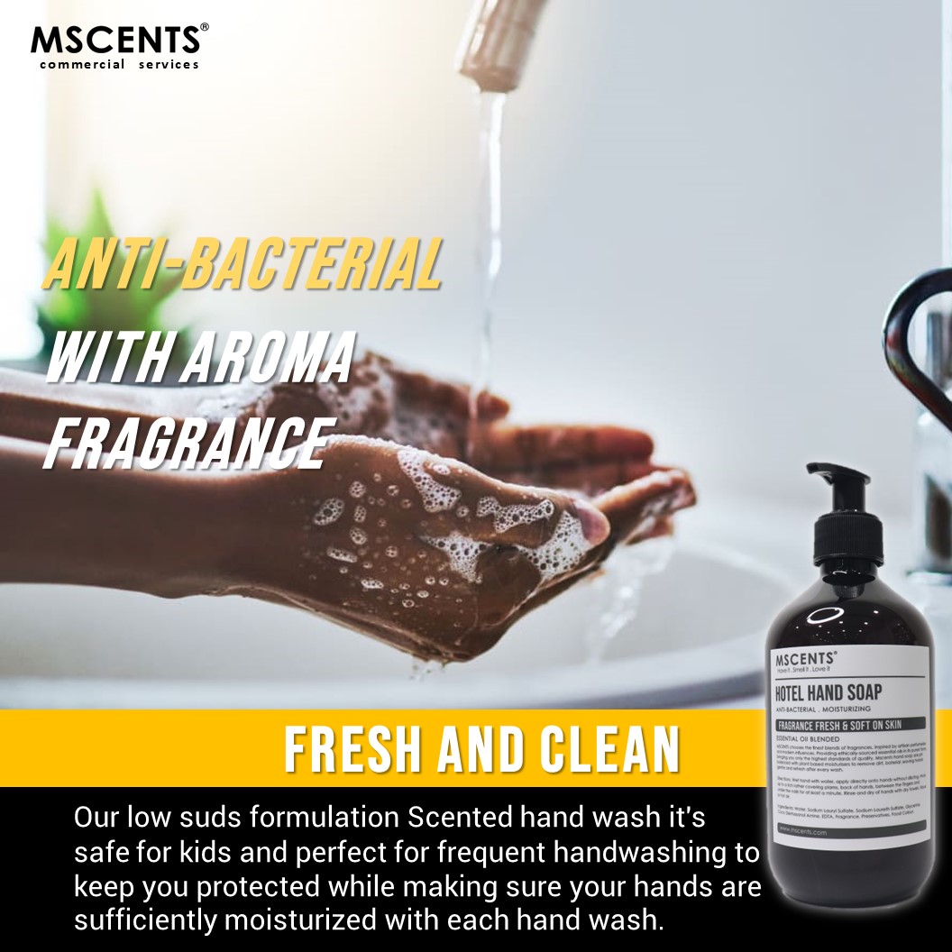 Aroma Hotel Hand Wash, Anti Bacterial 500ml Soft on Skin | Shopee Singapore