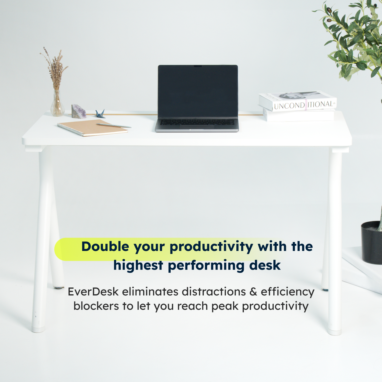 EverDesk Zero I The Work-From-Home Desk I Computer Table I Study Desk I ...