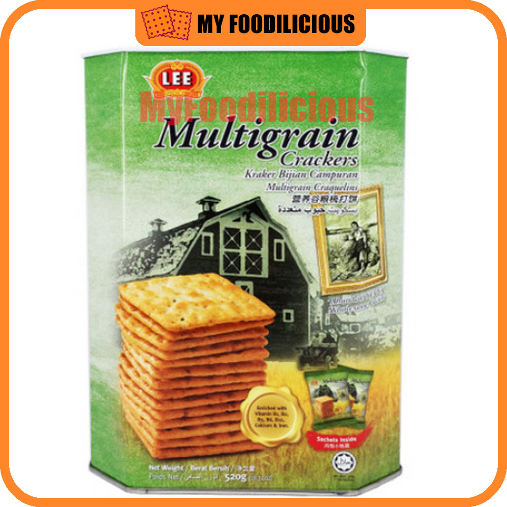 Lee Multigrain Crackers Biscuits 520g | Shopee Singapore