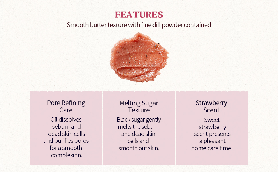 [SKINFOOD Official] Strawberry Sugar Food Mask 120g / Pore & Sebum ...