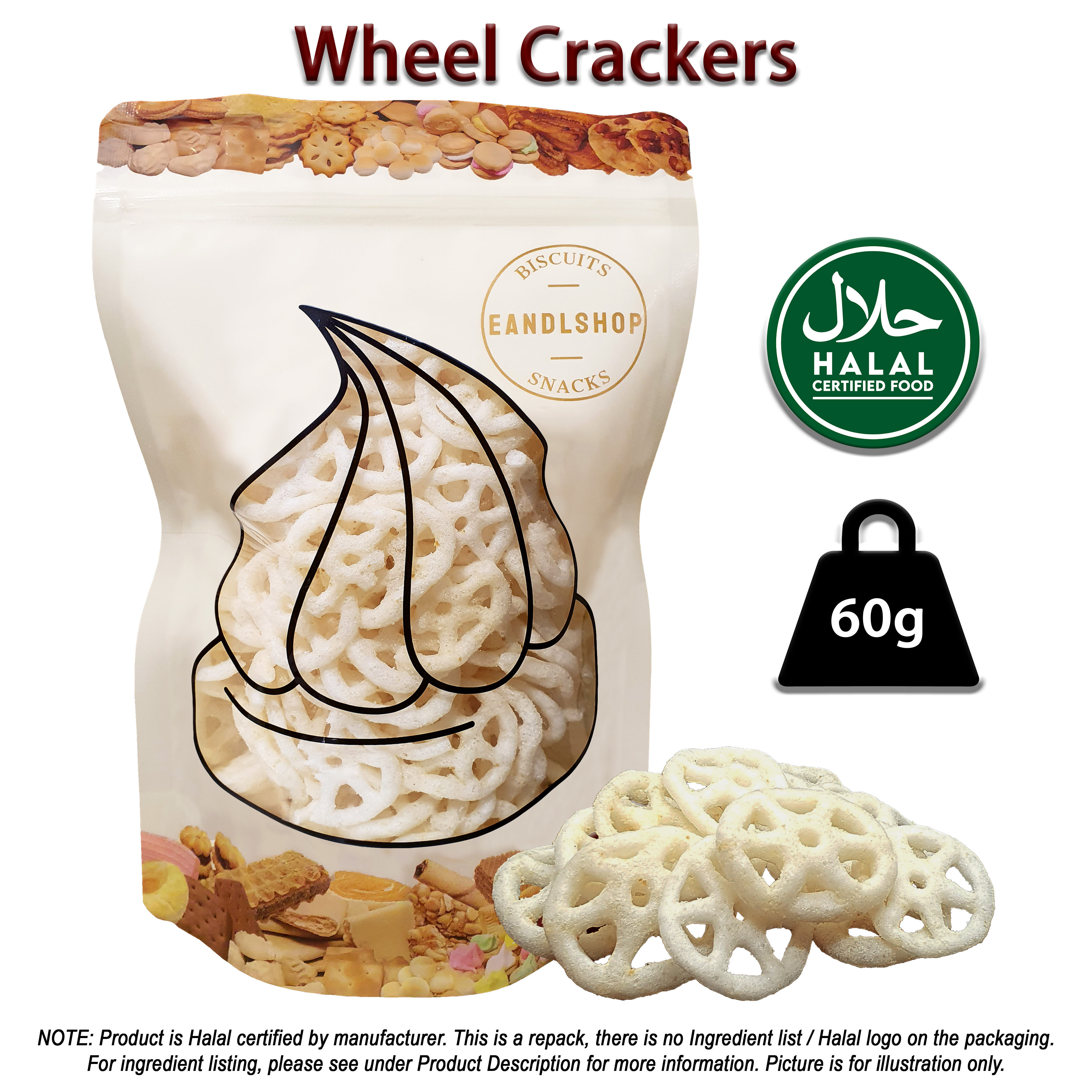 [EANDLSHOP] Wheel Cracker 60g – old school, traditional, childhood ...