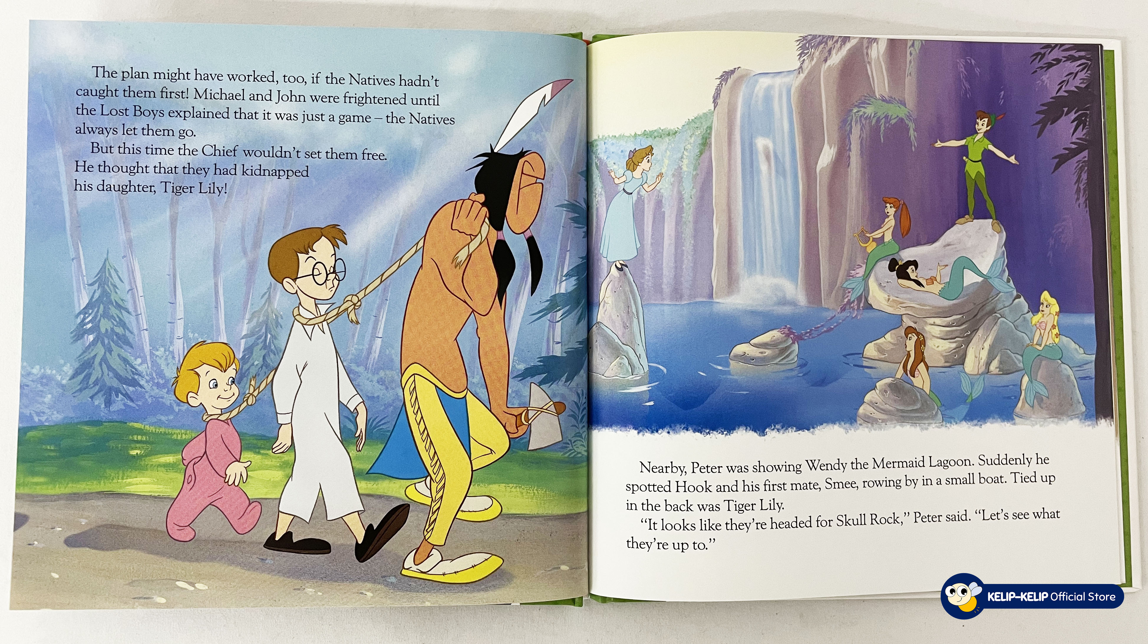 Disney Peter Pan Little Readers Hardcover Storybook For Kids | Shopee ...