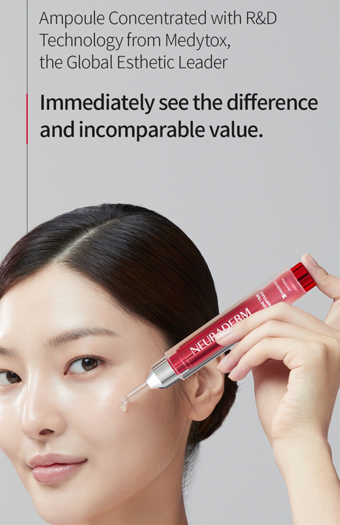 NEURADERM Core Time Ampoule, All-in-One Lifting Brightening Serum for ...