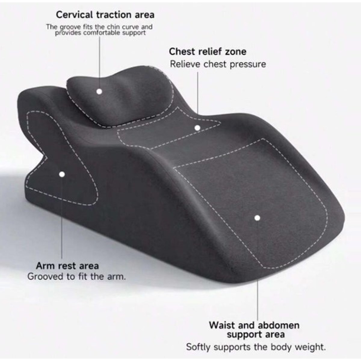 🏅Comfortable Leg Support Pillow Leg Elevation Pillow Leg Raising Pad (2 ...