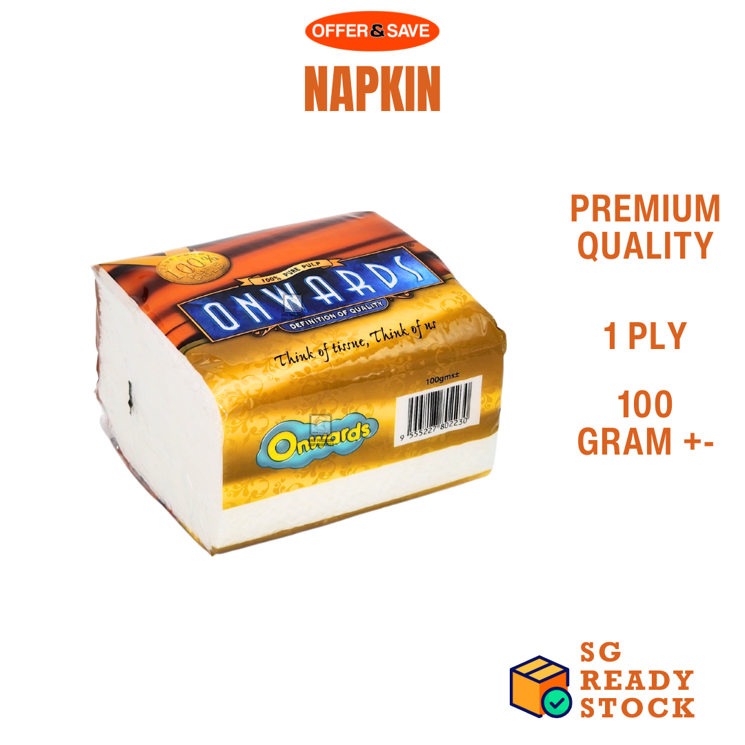 ONS Premium Napkin 1Ply 100Gram 100% Pure Pulp Napkin | Shopee Singapore