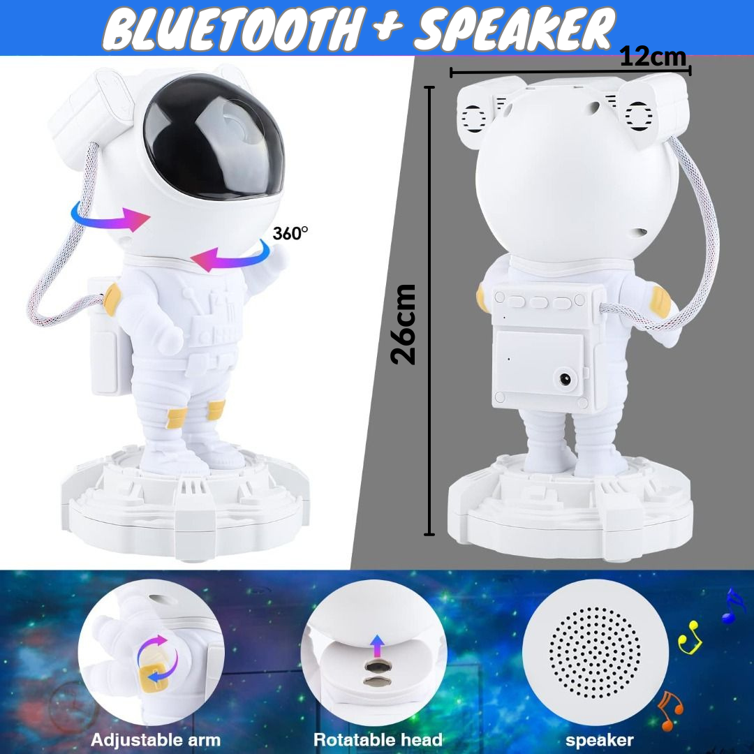 Astronaut Star Galaxy Light Projector Nebula Night Light with Remote ...