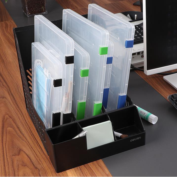 [SG] A4 File Box Folder Document Transparent Storage Box File ...
