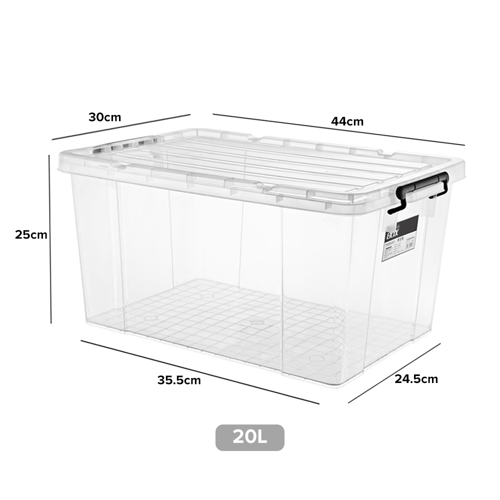 (JIJI.SG) BLASIUS Stackable Transparent Storage Box- Organizer ...
