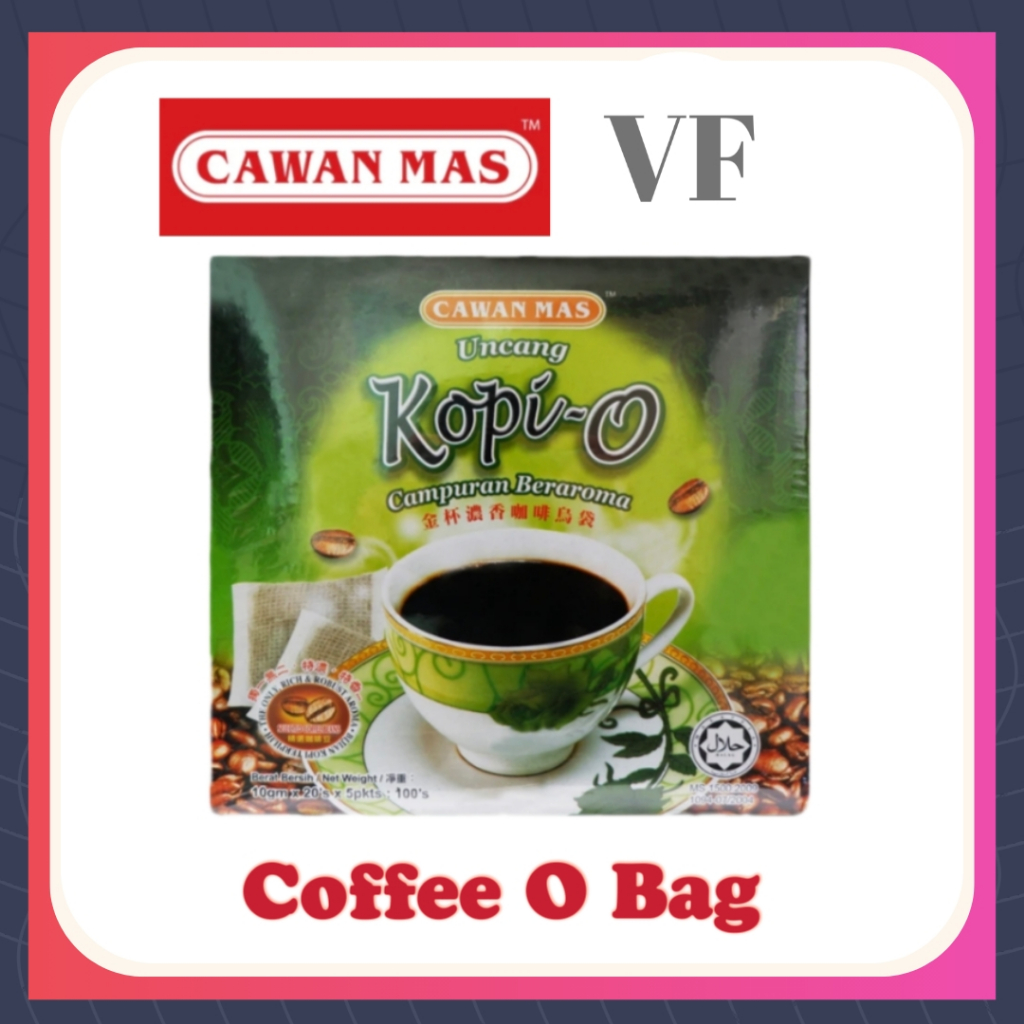 CAWAN MAS Coffee O Kosong/Uncang Coffee O/2in1 Coffee O/3In1 Instant ...