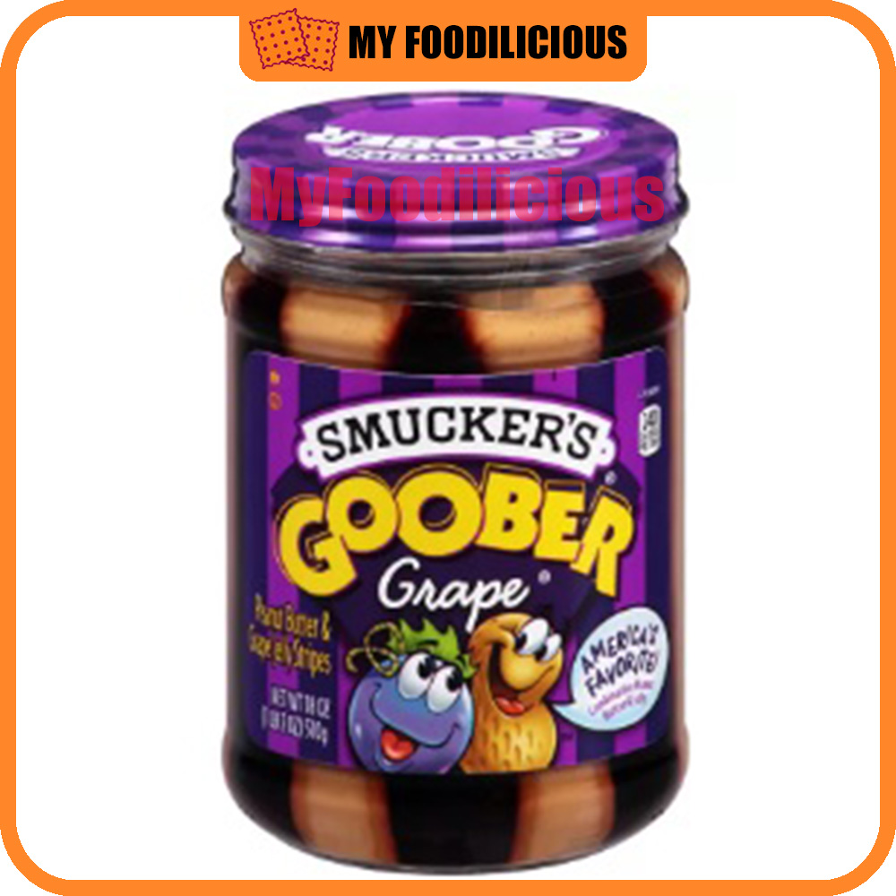 Smucker's Goober Grape Peanut Butter Jam 340g / 510g | Shopee Singapore